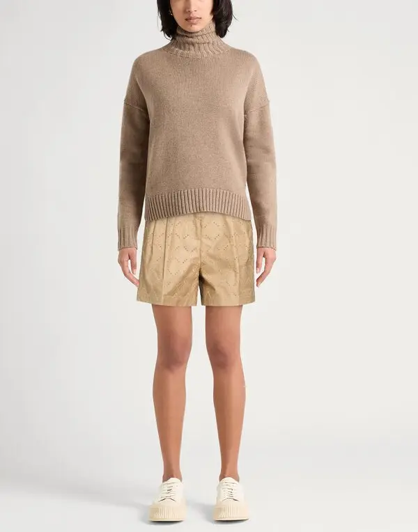Herno Shorts & Bermuda Shorts Khaki Size Cotton