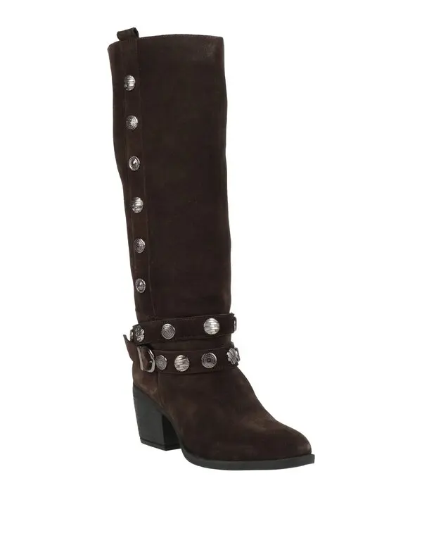 CAFÈNOIR Boot Chocolate Size Leather