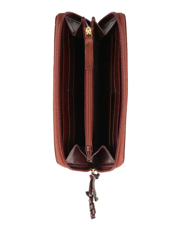 THE BRIDGE Wallet Chocolate Leather