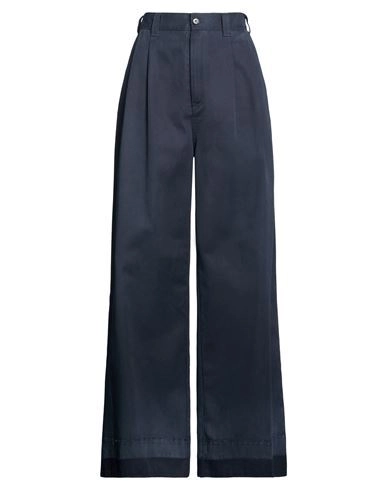 MAISON MARGIELA Pants Camel Size Cotton - Blue
