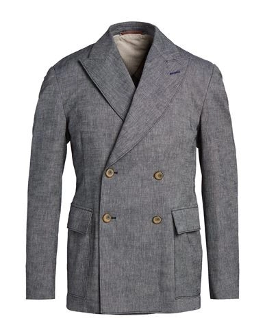 JACOB COHЁN Blazer Midnight Size Cotton, Hemp
