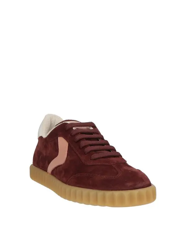 VOILE BLANCHE Sneakers Chocolate Size Leather