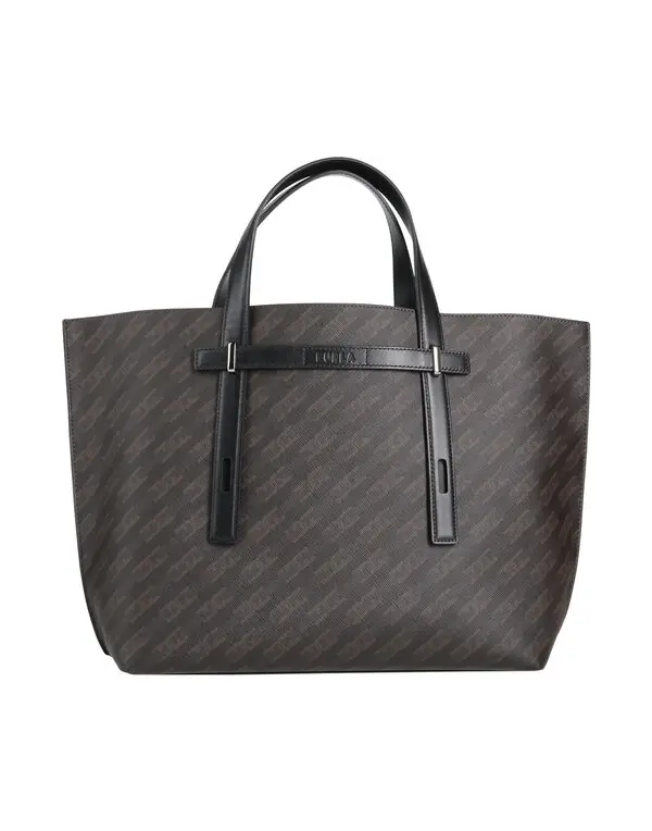 Furla Handbag Dark Textile Fibers