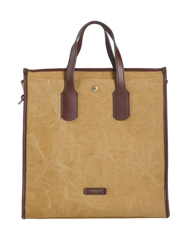 GIANNI CHIARINI Handbag Marigold Cotton, Cow Leather