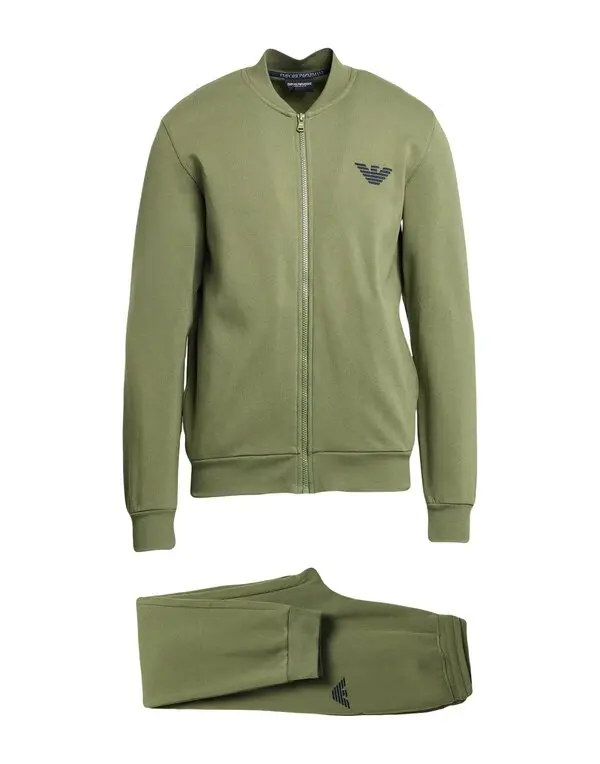 Emporio Armani Tracksuit Size Cotton, Polyester, Elastane
