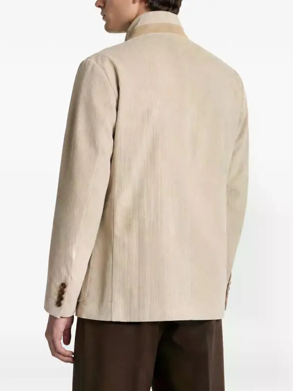 FAY Corduroy Lobster-clasp Jacket