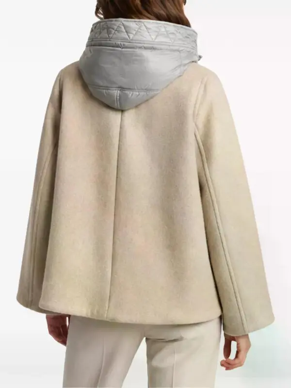FAY Toggle-fastening Hooded Cape
