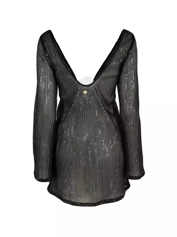 PALMACEA Kika Sequin-embellished Mini Dress