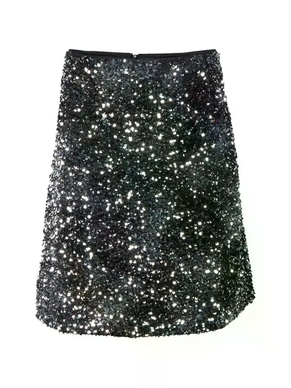 Max Mara Uvetta Sequined A-line Mini Skirt