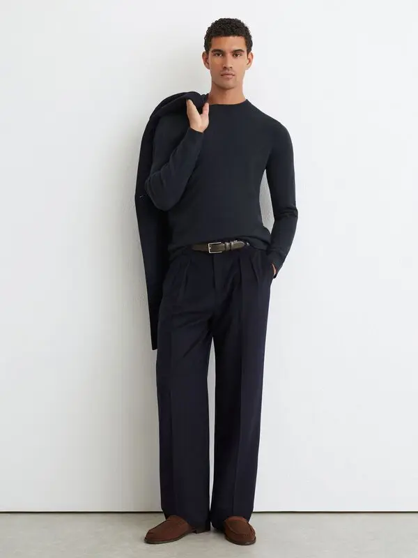 REISS Monarch Jumper - Navy