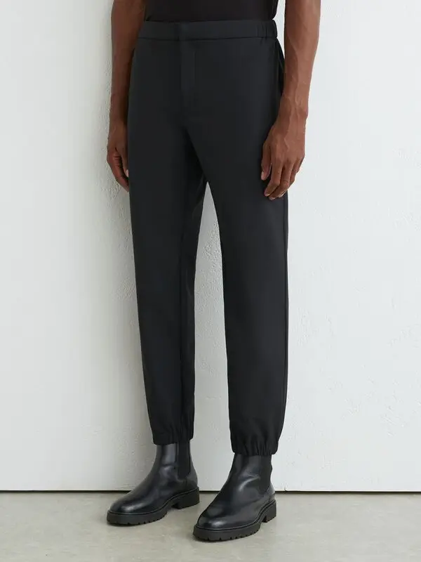 REISS Trousers Divide Trousers Technical Stretch Tapered Trousers