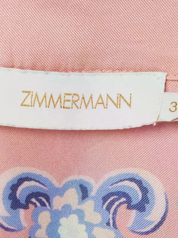 Zimmermann Postcard Floral-print Shirt And Shorts Set