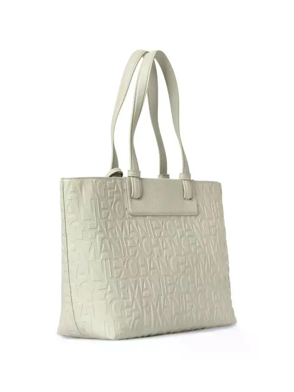 Armani Exchange Logo-debossed Tote Bag