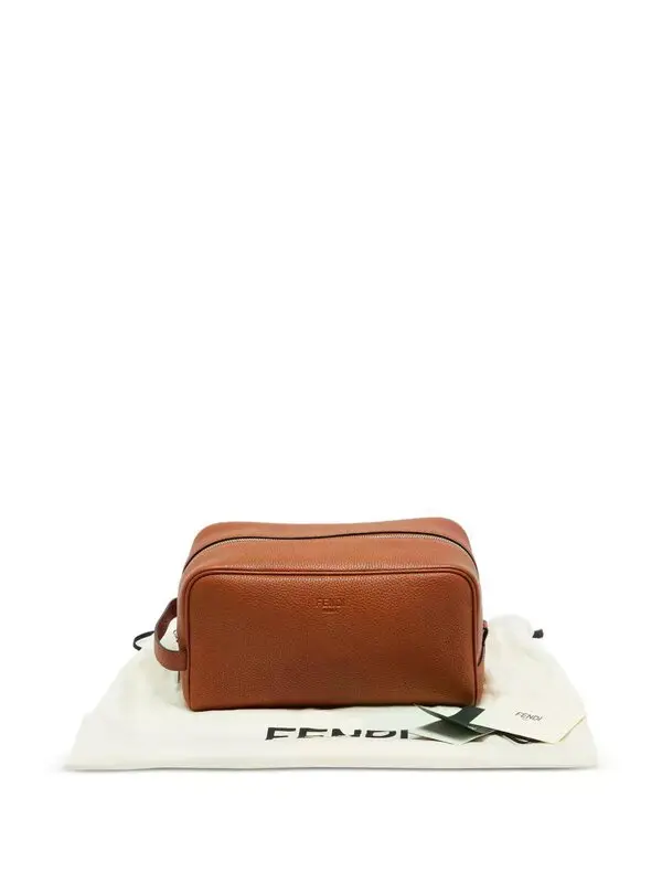 Fendi 2025 Travel Kit Logo-print Wash Bag