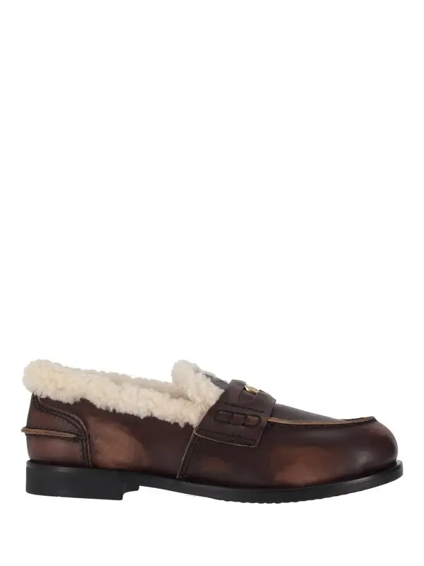 Miu Miu Mocassini Vitello Deco' Winter