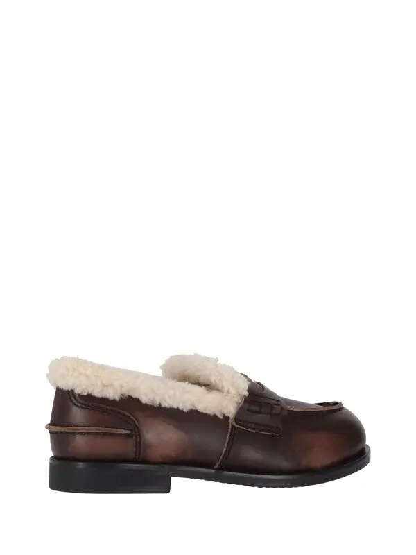 Miu Miu Mocassini Vitello Deco' Winter