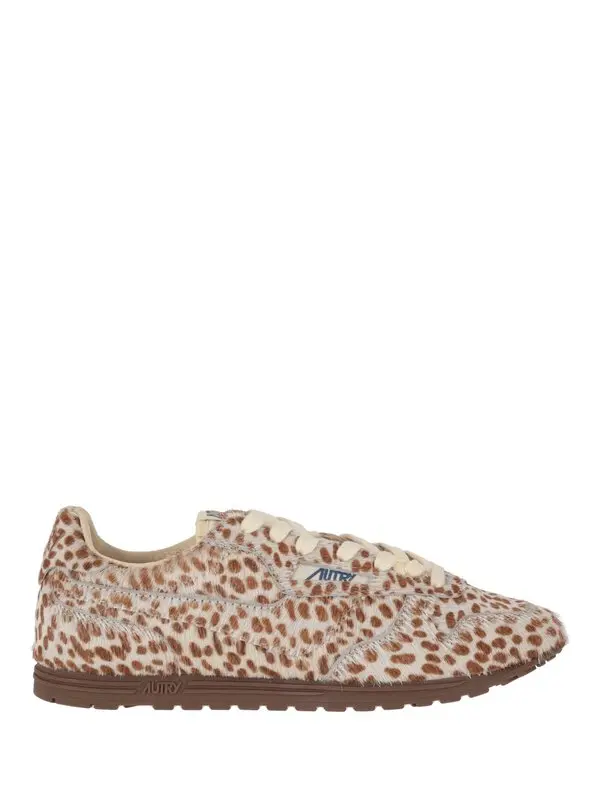 AUTRY Windspin Low Wom Pony/nylon - Anim/ivory