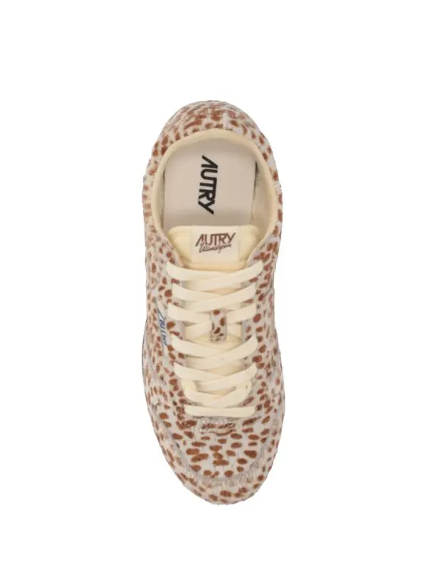 AUTRY Windspin Low Wom Pony/nylon - Anim/ivory