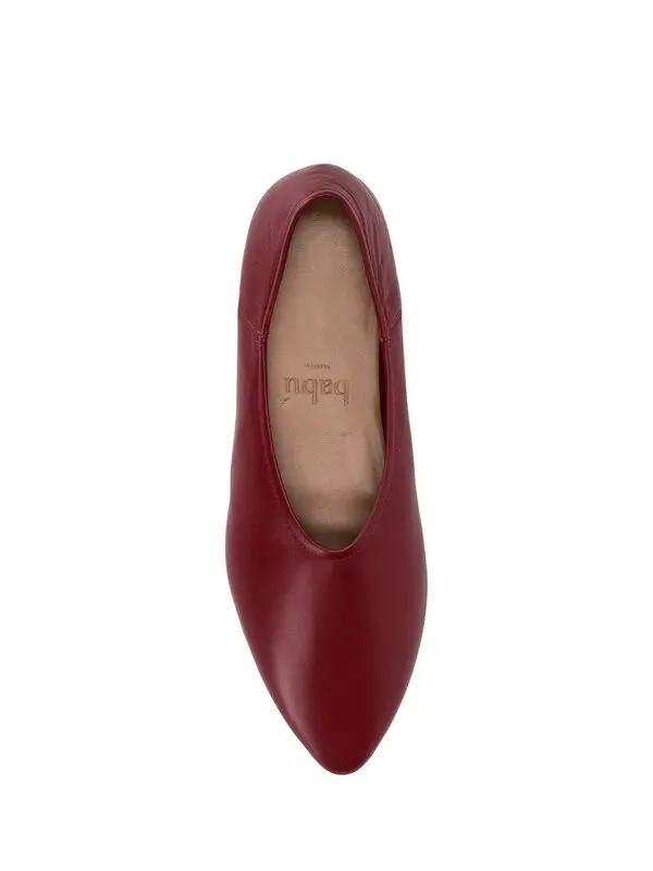 LA ROSE Lipstick Leather Babu Shoes