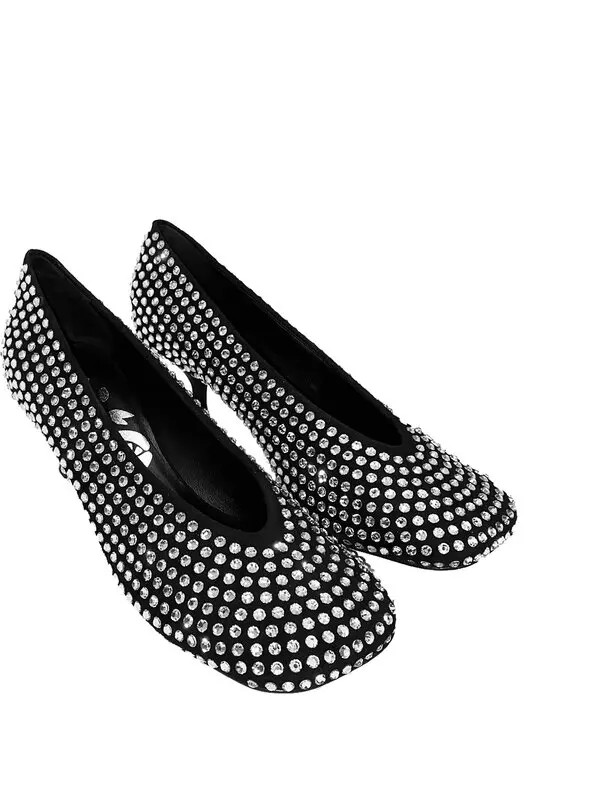 LA ROSE Pumps Silver Crystal