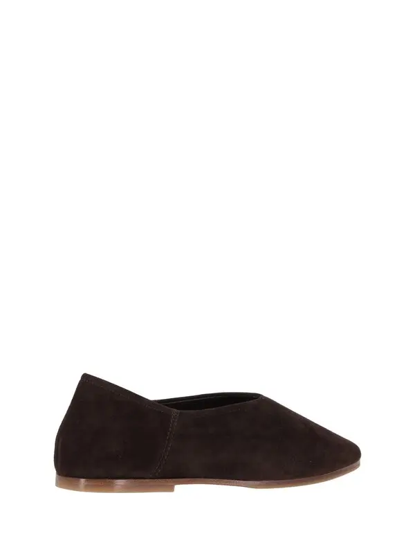 LA ROSE Umber Suede Babu Shoes