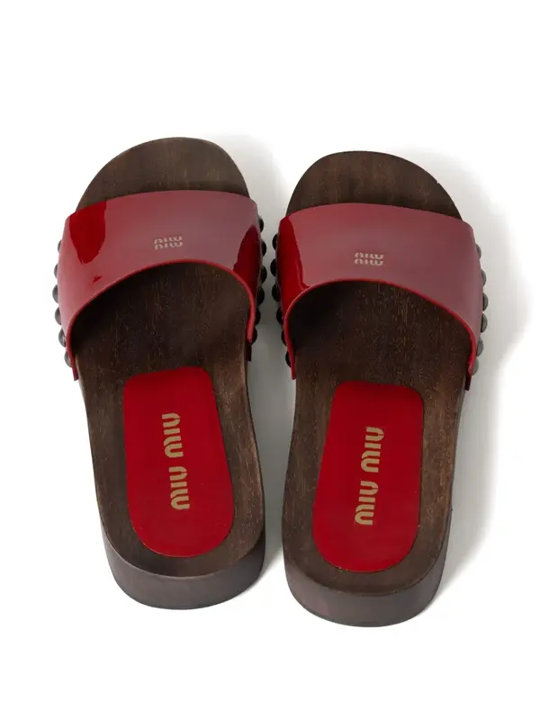Miu Miu Zoccoli Vernice