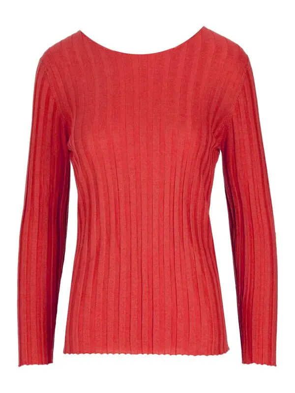 LA ROSE Girocollo Cashmere + Seta
