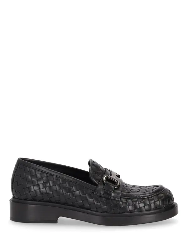 LA ROSE Seline Mocasen Trenzado 10mm Calf