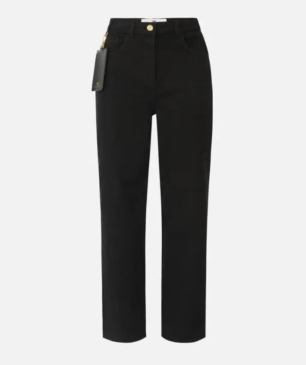 Elisabetta Franchi Pantalone Mod. Jeans - Nero