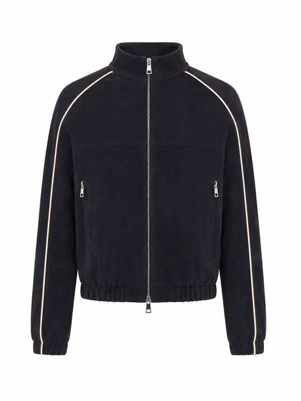 LA ROSE Suede Bomber