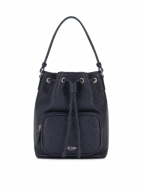 LA ROSE Borsa Sacchetto Grande Blu Reale - Blue