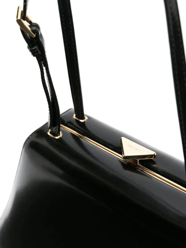 Prada Patent Leather Tote Bag