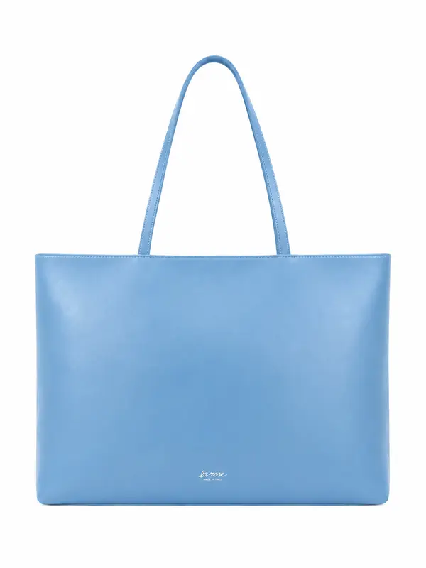LA ROSE Tote Bag Azzurro - Light Blue