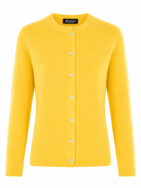 LA ROSE Cashmere Cardigan