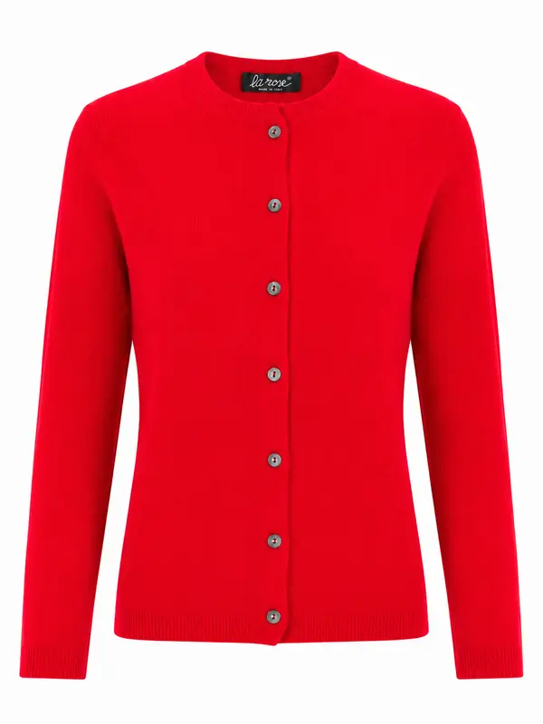 LA ROSE Cashmere Cardigan