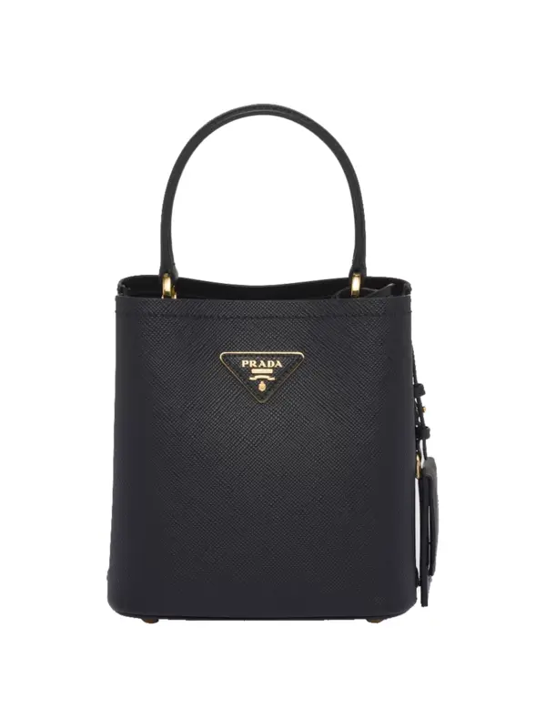 Prada Small Saffiano Leather Panier Bag
