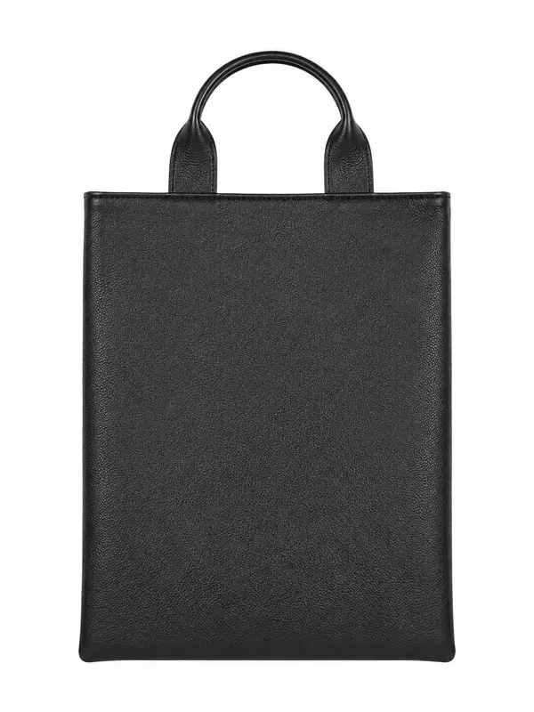 LA ROSE Leather Shopping Bag