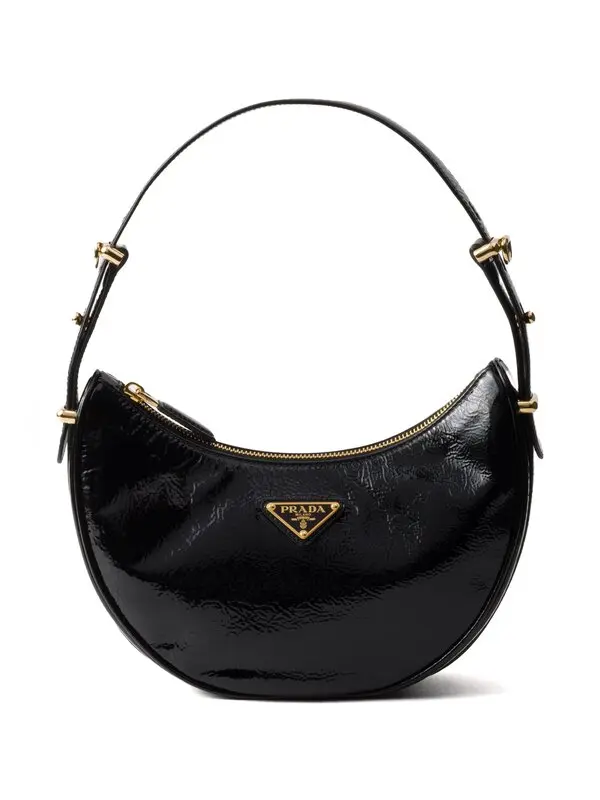 Prada Arqué Shoulder Bag - Nero