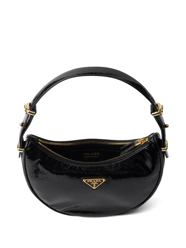 Prada Arqué Shoulder Bag - Nero