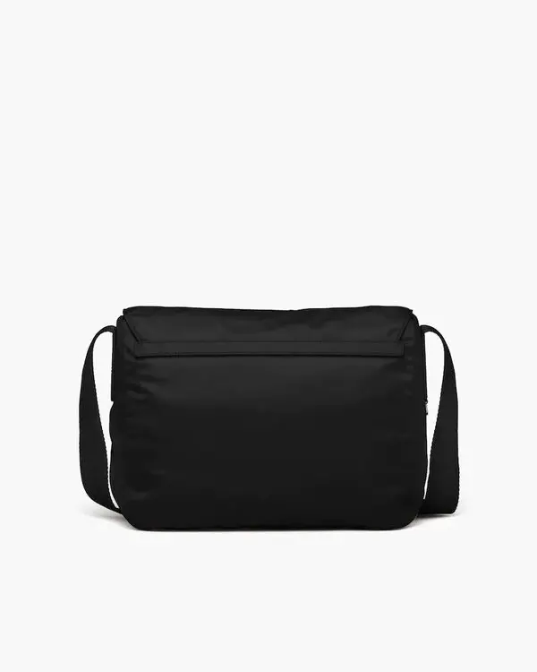 Prada Re Nylon Triangle Logo Plaque Shoulder Bag