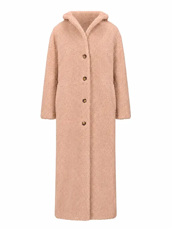 LA ROSE Cappotto Montone Lungo Reversibile