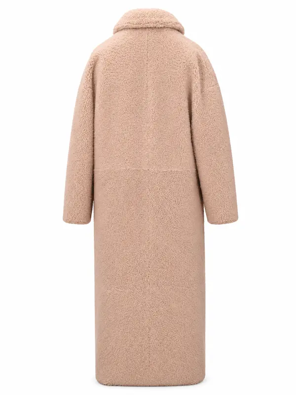 LA ROSE Cappotto Montone Lungo Reversibile