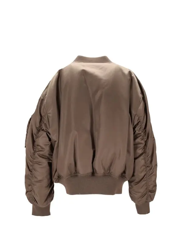 Saint Laurent Bomber Ample Tech Bril Wr Recy