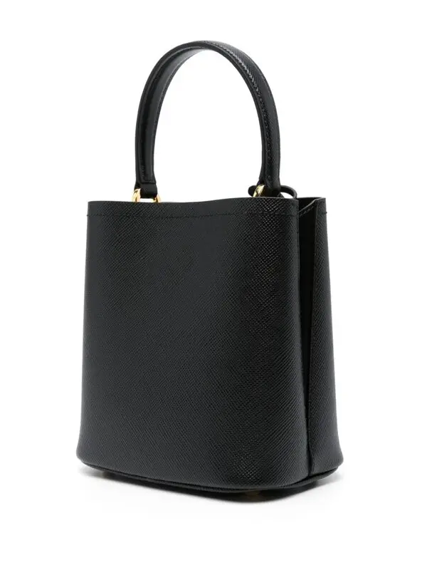 Prada Small Leather Bucket Bag