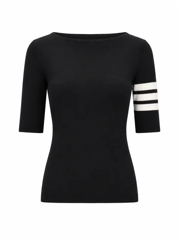 LA ROSE 3/4 Merino Wool Knitwear