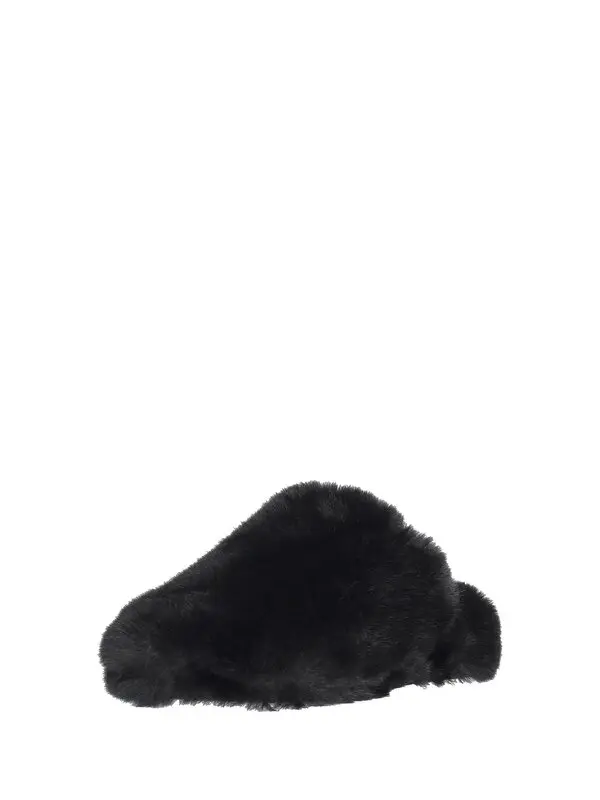 LA ROSE Furry Indoor Slippers