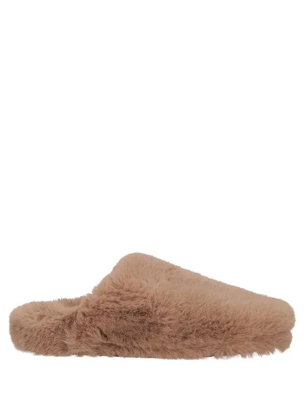 LA ROSE Furry Indoor Slippers