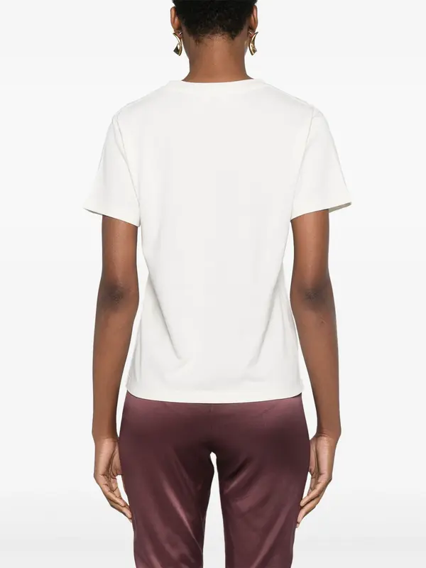 Saint Laurent Logo Tag T Shirt Classique