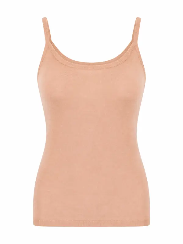 LA ROSE Tank Cash/silk