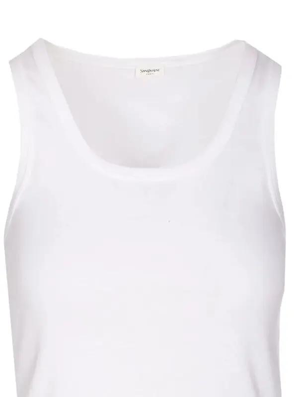 Saint Laurent Tank Top Broderie Ca